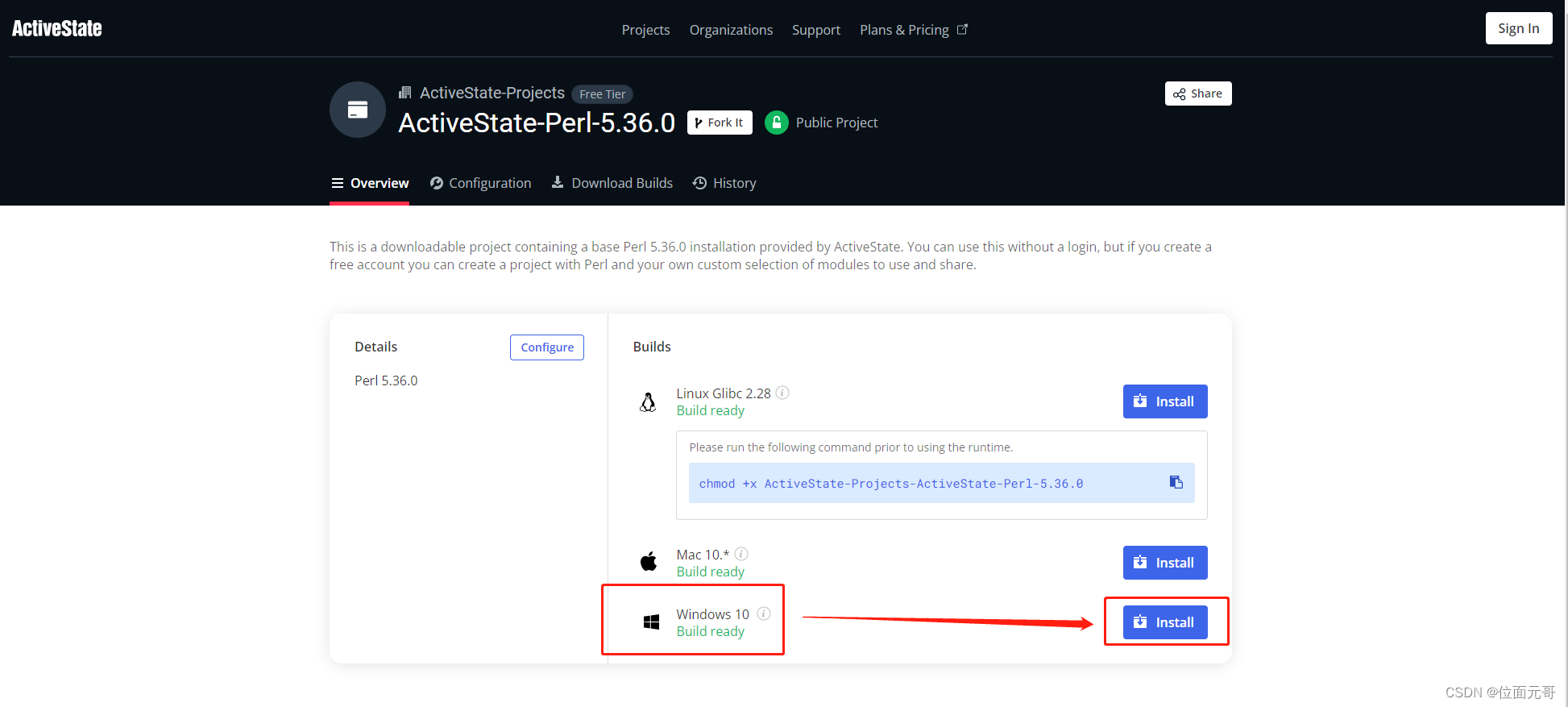 Windows10系统安装perl命令_如何在win10里安装perl-CSDN博客