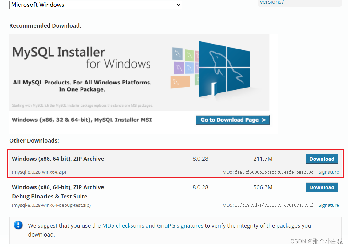 Windows下30秒安装好MySQL_win 安装mysqldump-CSDN博客