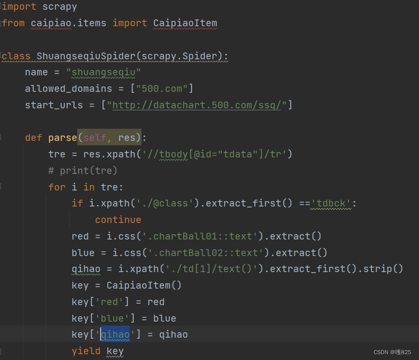 scrapy 初体验并写入csv（学习记录）_scrapy如何处理输入csv的数据-CSDN博客