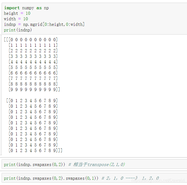 np.transpose和np.swapaxes关于维度的一些思考_np transpose(2,1,0)-CSDN博客
