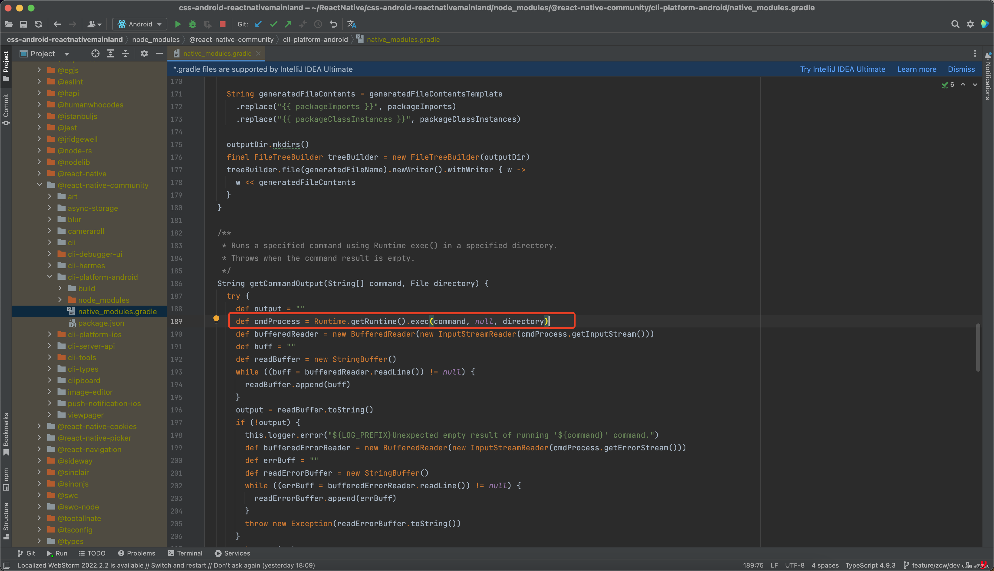 React Native Cannot Run Program Node 问题cannot Run Program Node Csdn博客
