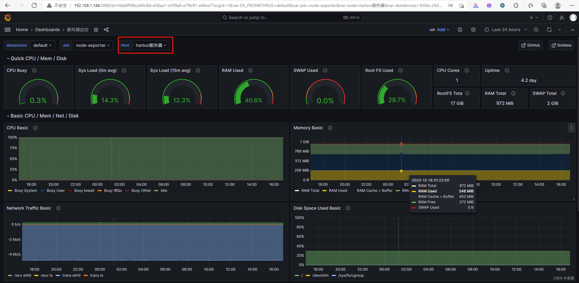 docker-compose方式添加Prometheus被监控节点_prometheus添加节点-CSDN博客