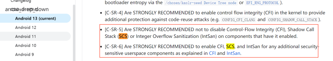 保护函数返回的利器——Linux Shadow Call Stack-CSDN博客