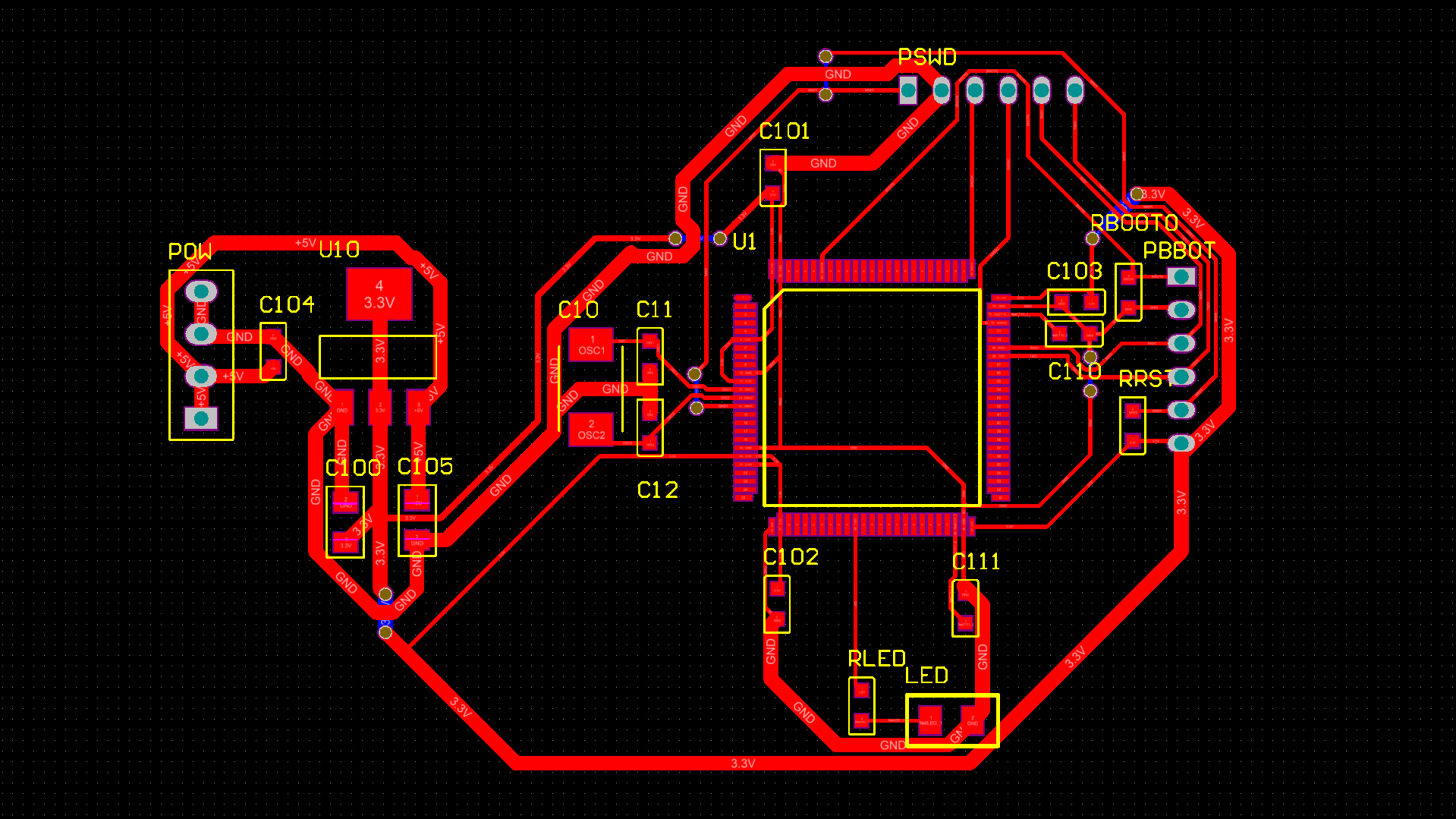 制作STM32H7B0VBTx实验电路板-CSDN博客