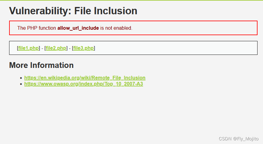 DVWA——File Inclusion_dvwa file inclusion 中级-CSDN博客