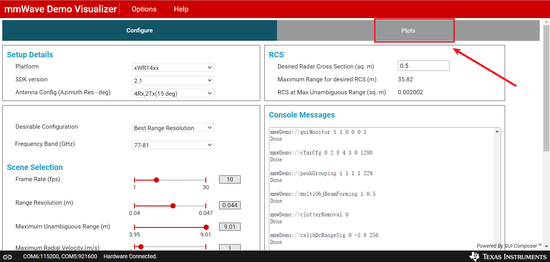 毫米波雷达 TI IWR1443 初体验-CSDN博客