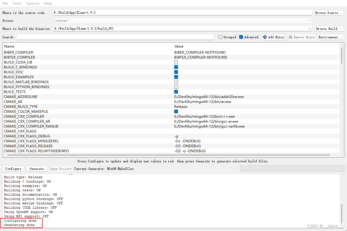 FLANN (1.9.2)源码编译_flann编译-CSDN博客