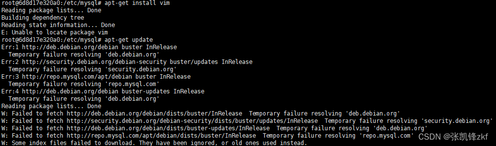 docker的服务/容器缺少vim问题_docker里面没有vim-CSDN博客