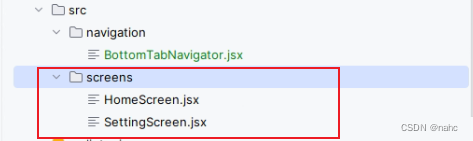 reactive native 使用react-navigation实现tabbar底部菜单导航栏_react native底部导航栏-CSDN博客