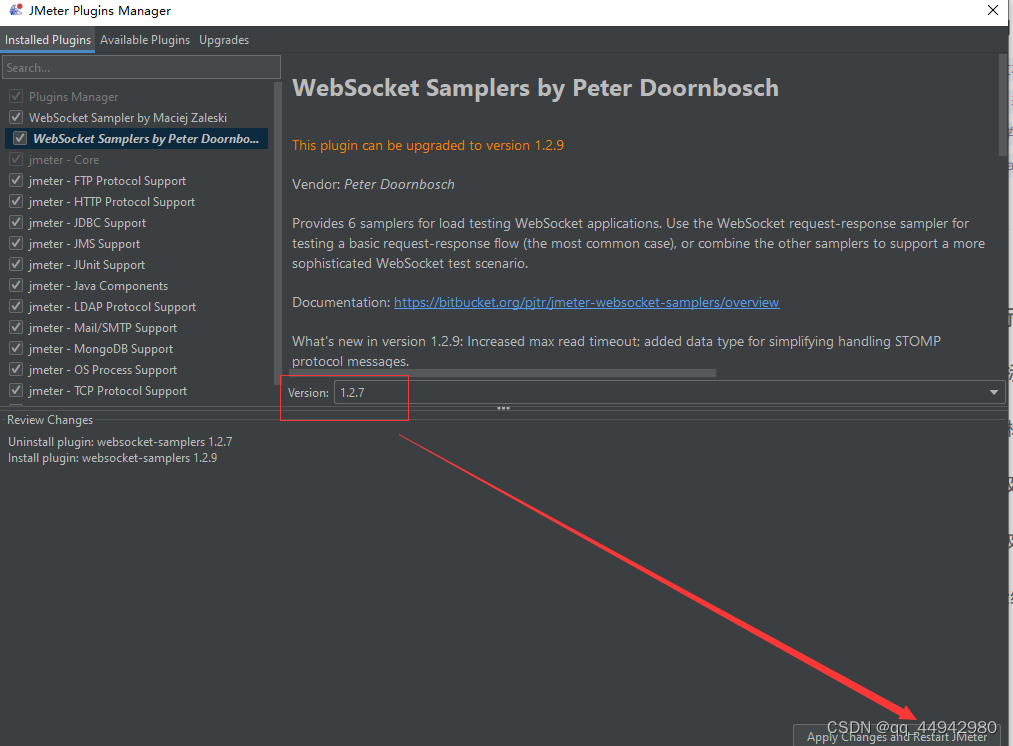 jemter5.5版本下载WebSocket Sampler插件，重启后取样器中并没有_jmeter websocket插件下载-CSDN博客