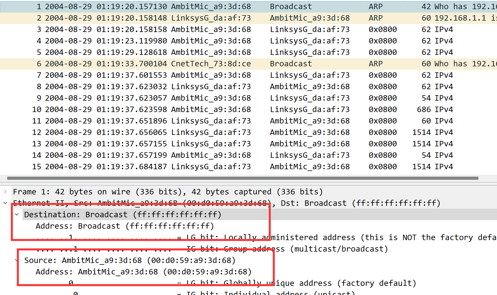 Wireshark Ethernet and ARP 实验—Wireshark Lab: Ethernet and ARP v7.0_第六章wireshark实验:ethernet and ...