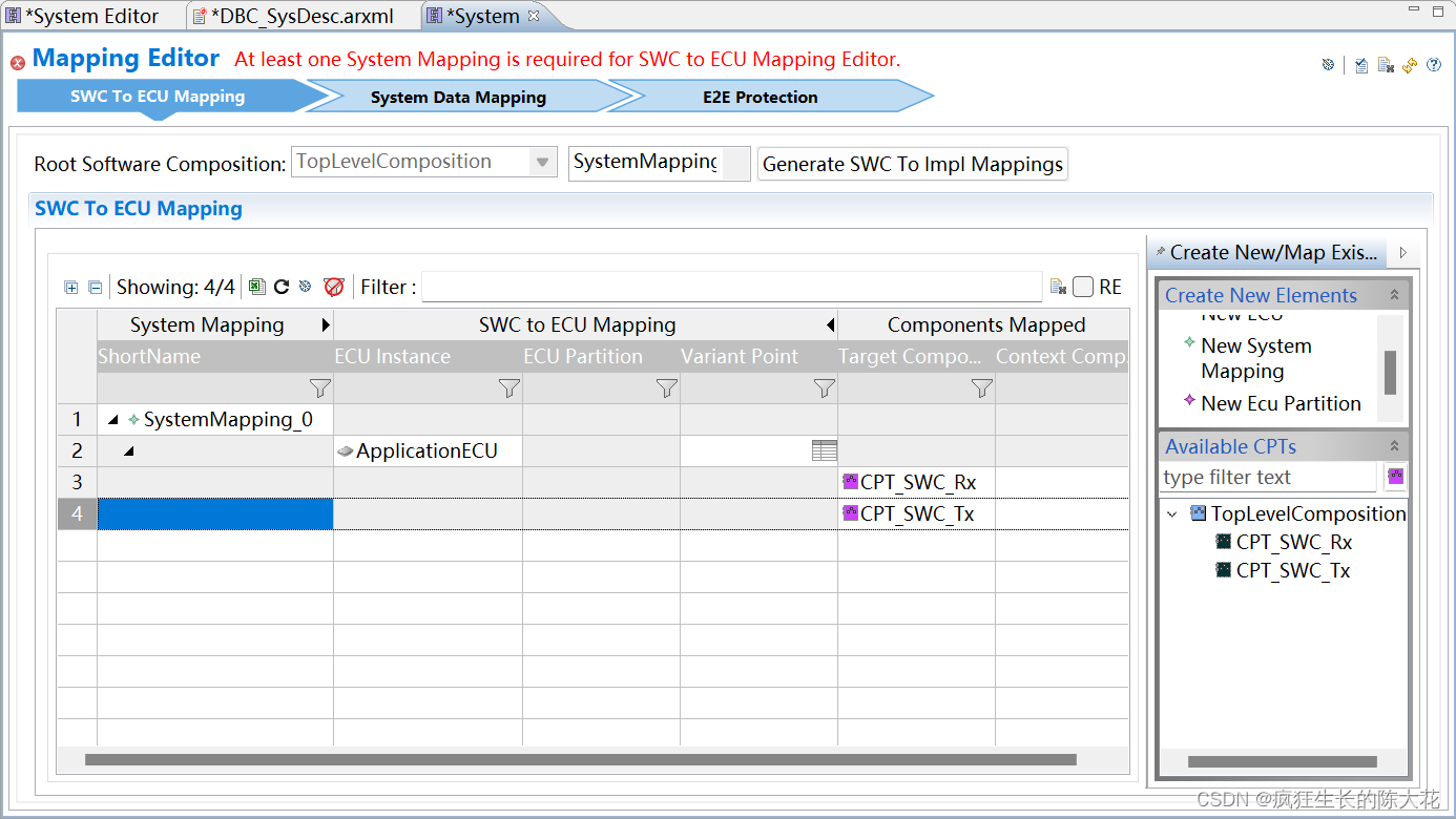 【Isolar A/B】从零配置Autosar架构（二）系统配置_isolar 添加系统描述-CSDN博客