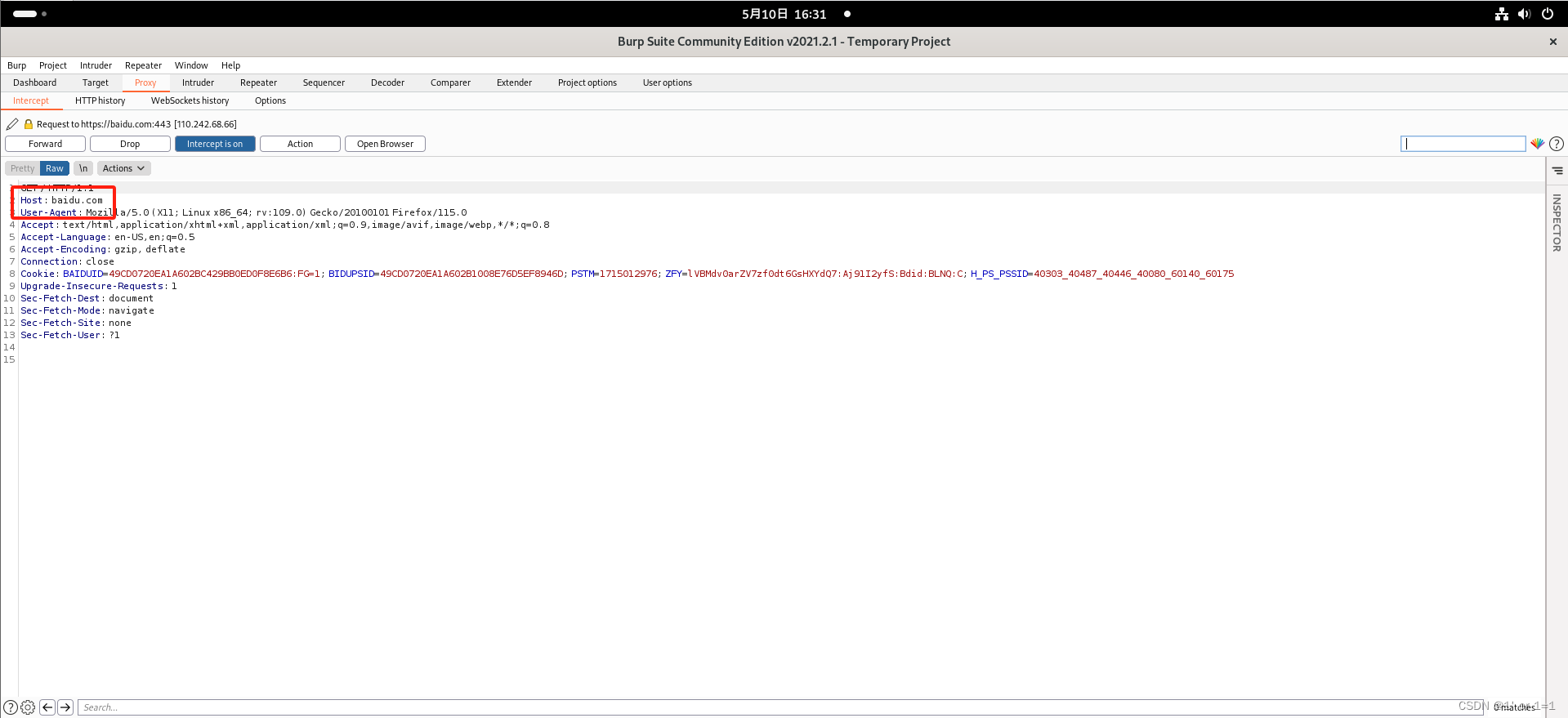 kali-linux 自带burp suite配置使用_burpsuite kali-CSDN博客