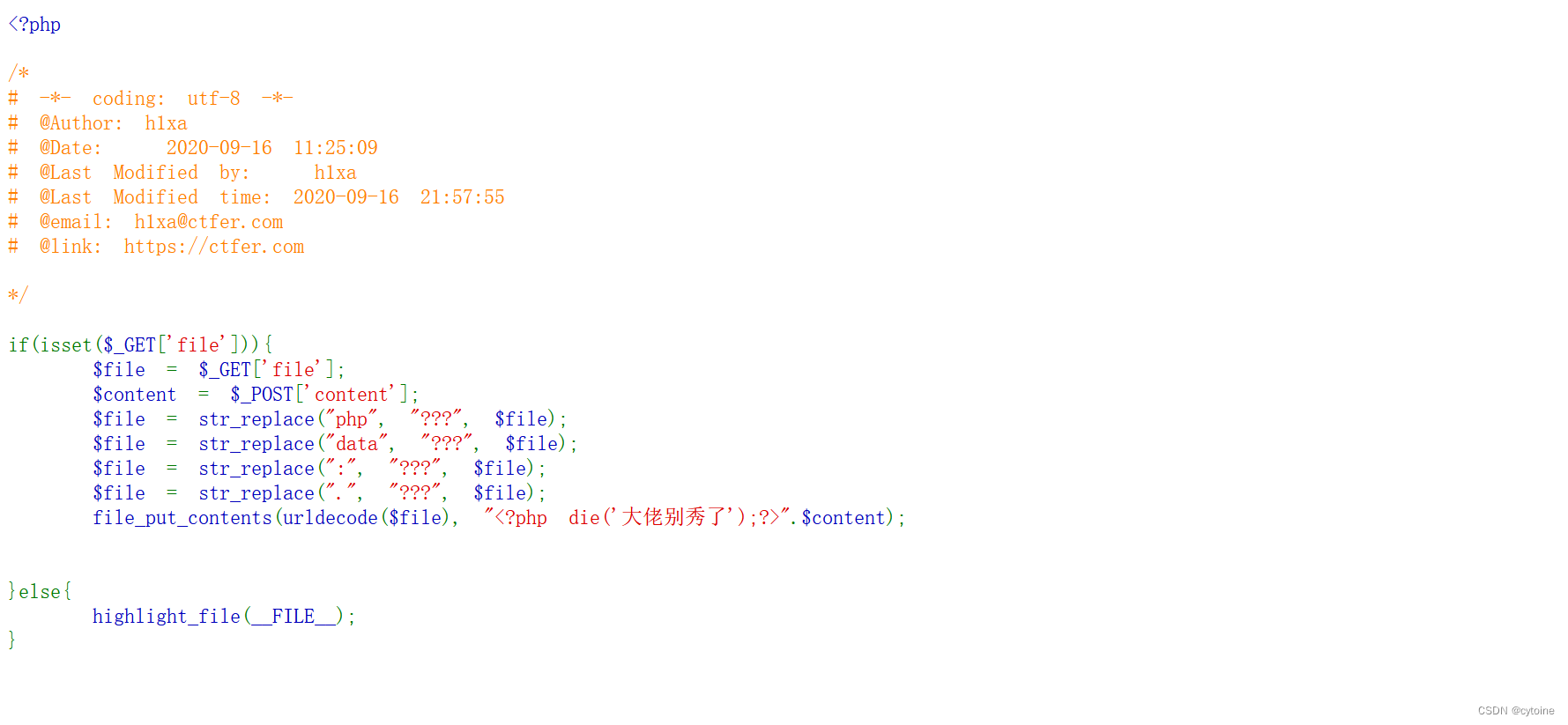 ctf.show-web入门 文件包含_ctf-show-web文件包含-CSDN博客