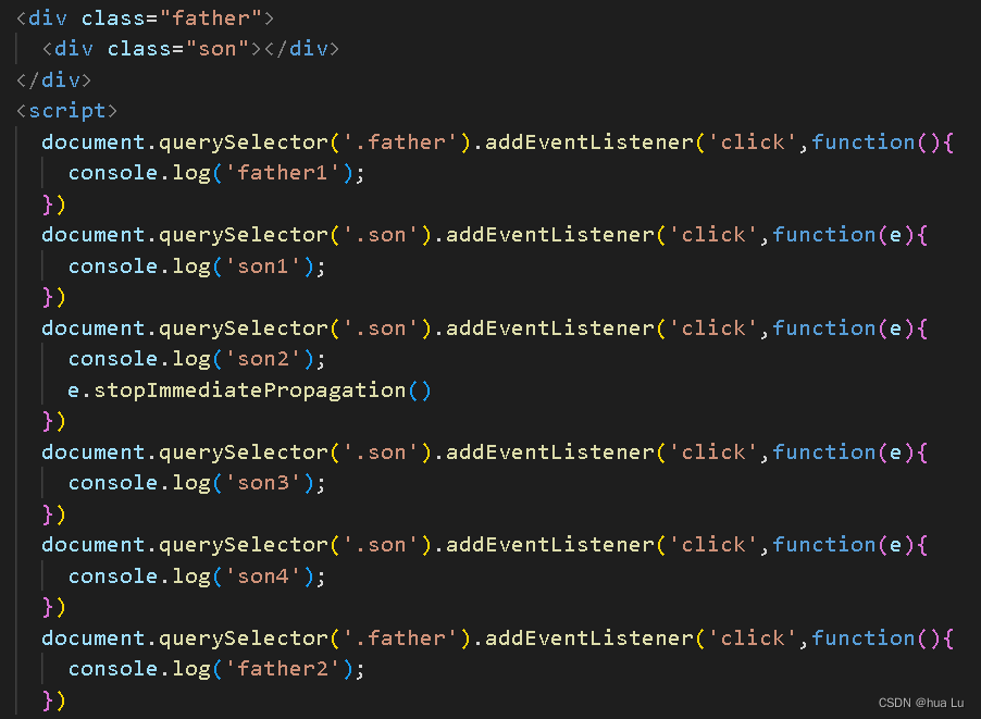stopImmediatePropagation()与stopPropagation()的区别_stoppropagation和stopimmediatepropagation 区别-CSDN博客