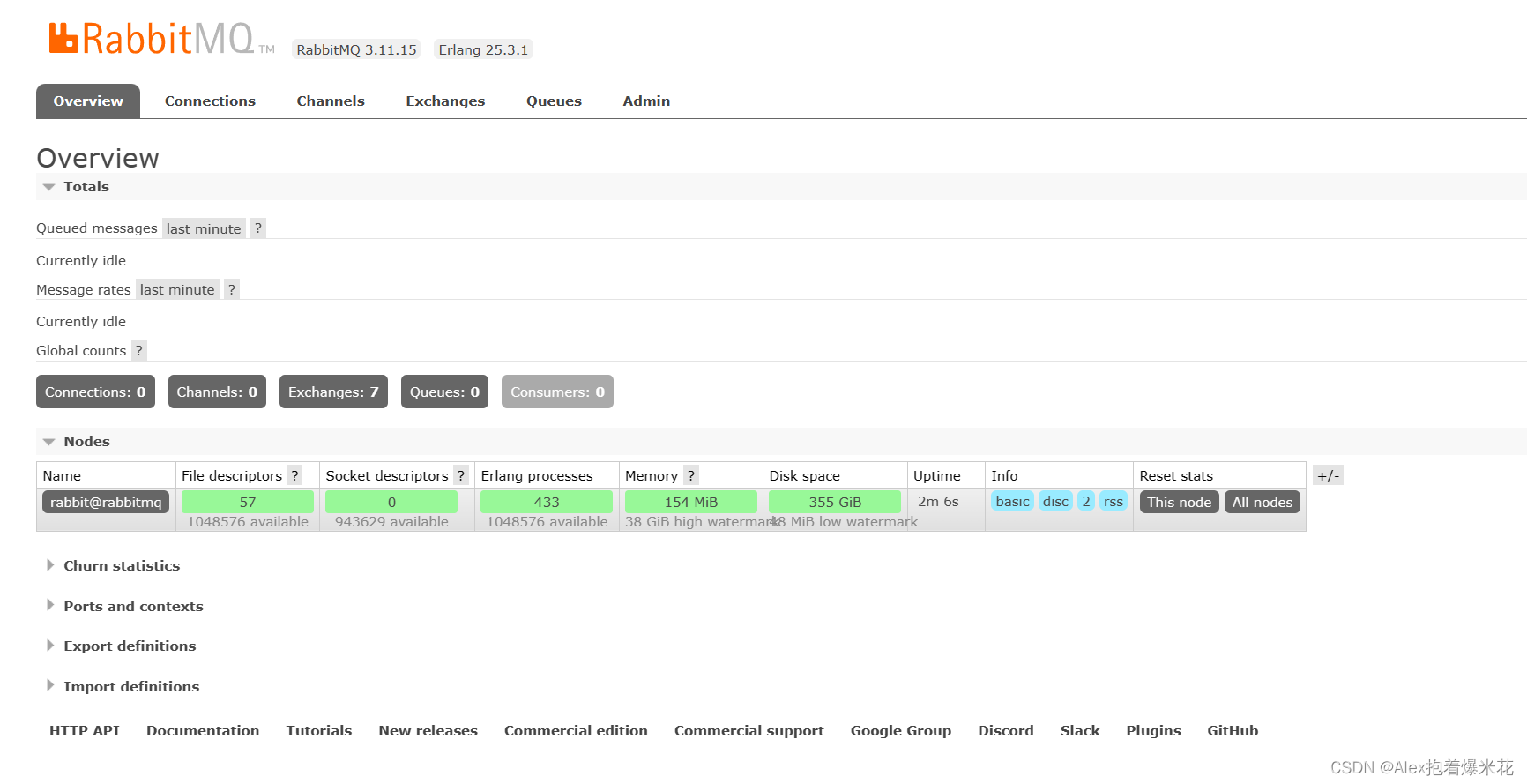 Docker安装rabbitmq Csdn博客