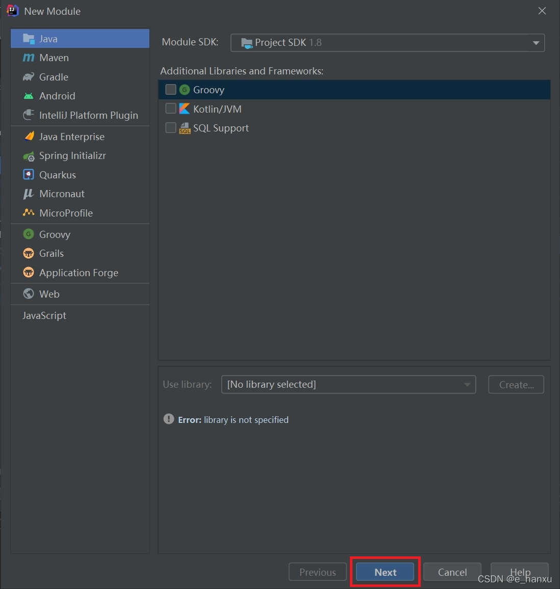 IDEA中新建Module_idea新建module-CSDN博客