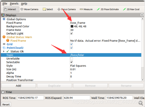 ubuntu18.04安装RVIZ，读入一个bag数据文件进行播放。_ubuntu rviz安装-CSDN博客