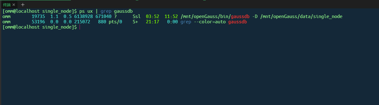 openGauss进程状态还能这么看，长见识了！果断收藏备用！_ps ux | grep gaussdb-CSDN博客