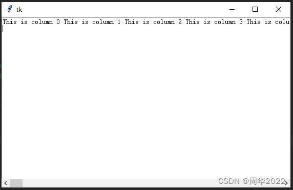 Python 使用tkinter的scrollbar方法创建text水平和垂直滚动条tkinter Text 滚动条 Csdn博客