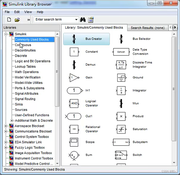 simulink-3-常用模块库_simulink模块库大全-CSDN博客