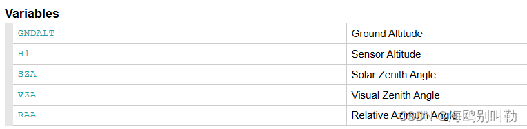 ALG(Atmospheric Look-up table Generator)大气查找表生成器下载、配置及6sV2.1生成LUT（学习笔记1）_alg look-CSDN博客
