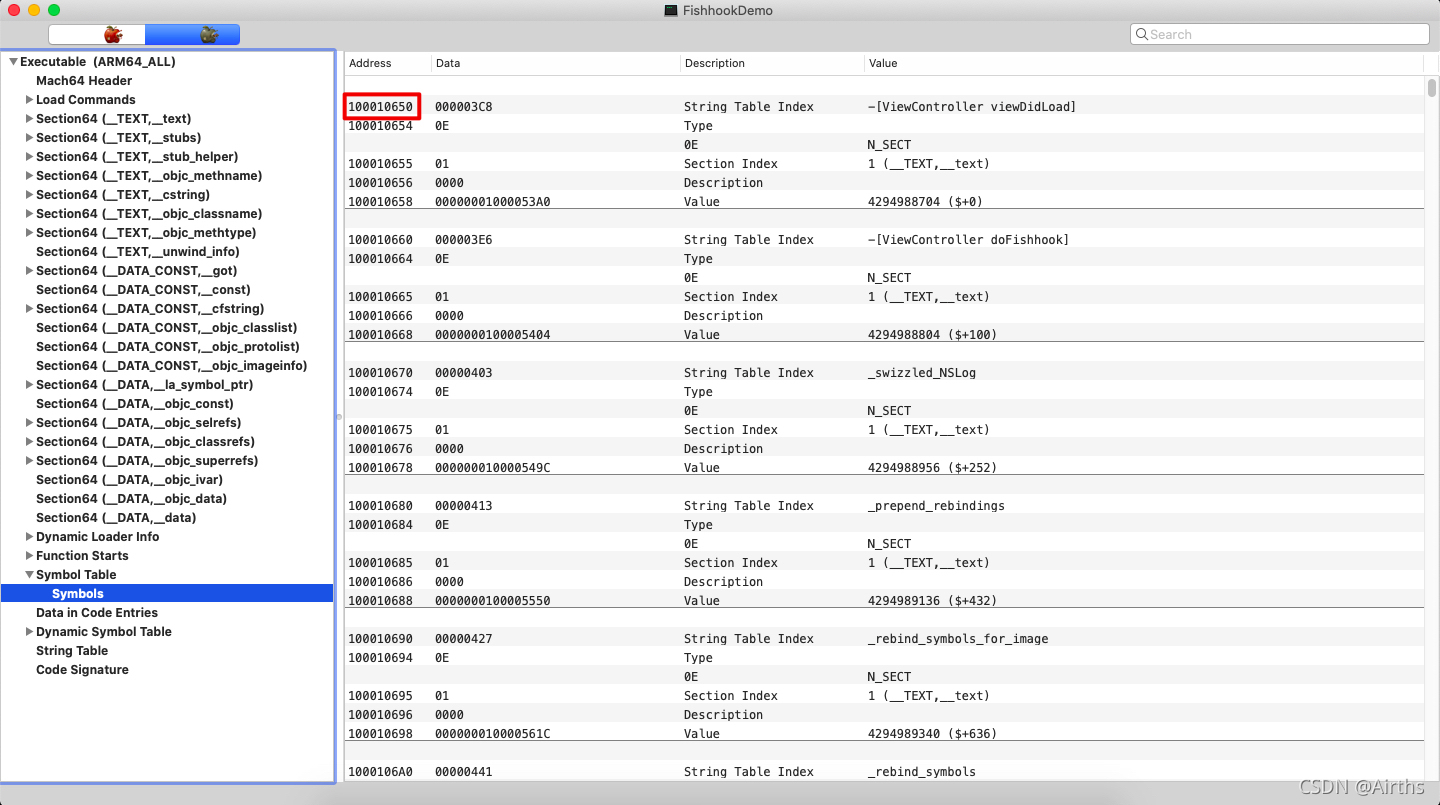fishhook（二）：基本使用 && 源码分析_fishhook 使用-CSDN博客