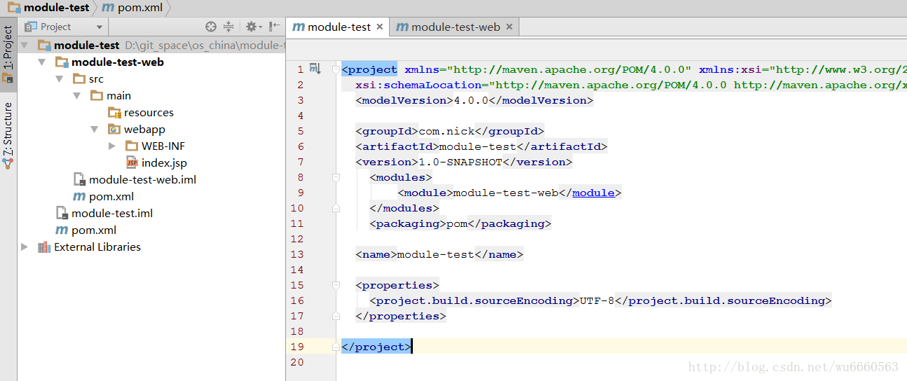 java maven module_Maven多模块工程Module开发(图文教程)-CSDN博客