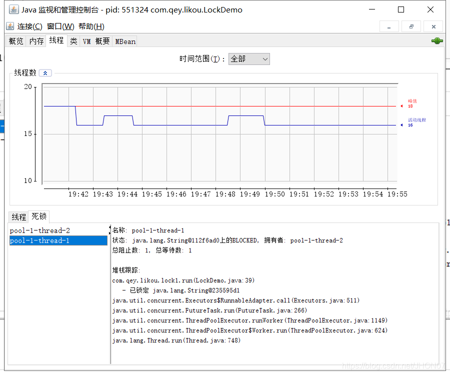 java 检查死锁方式和方法_at java.util.concurrent.threadpoolexecutor.runwork-CSDN博客