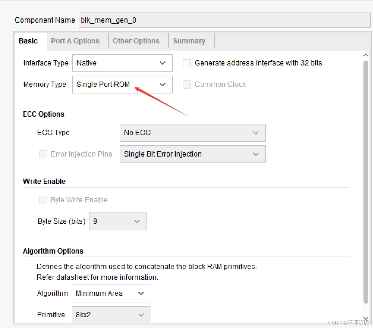 FPGA学习笔记(三):ROM IP核的使用_rom ip核里的coe地址怎么算 verilog-CSDN博客