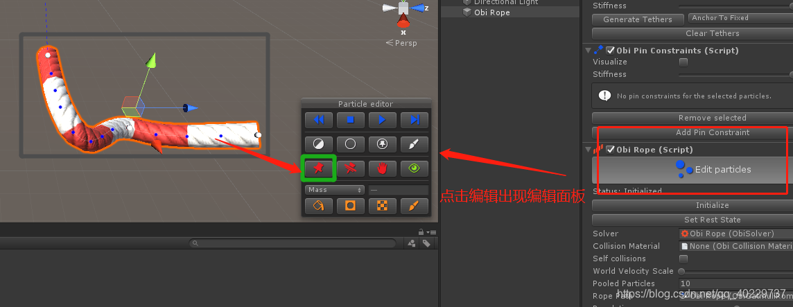 [Unity绳子插件]Obi - Advanced Rope Simulation的使用_obi模拟绳子打结-CSDN博客