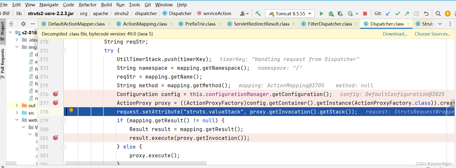 漏洞分析.Struts2_struts2没有对这些前缀做过滤,导致利用ognl表达式调用java静态方法执行任意系统命-CSDN博客