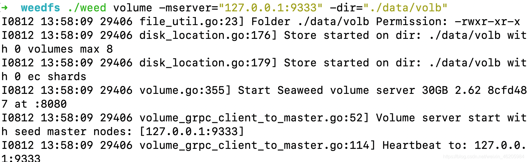 seaweedFS基本使用_seaweedfs官网-CSDN博客