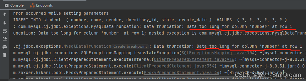 解决错误 POST http://localhost:8181/xxxxx 500 (OK) 和Data too long for column ‘xxx‘ at row 1等问题-CSDN博客