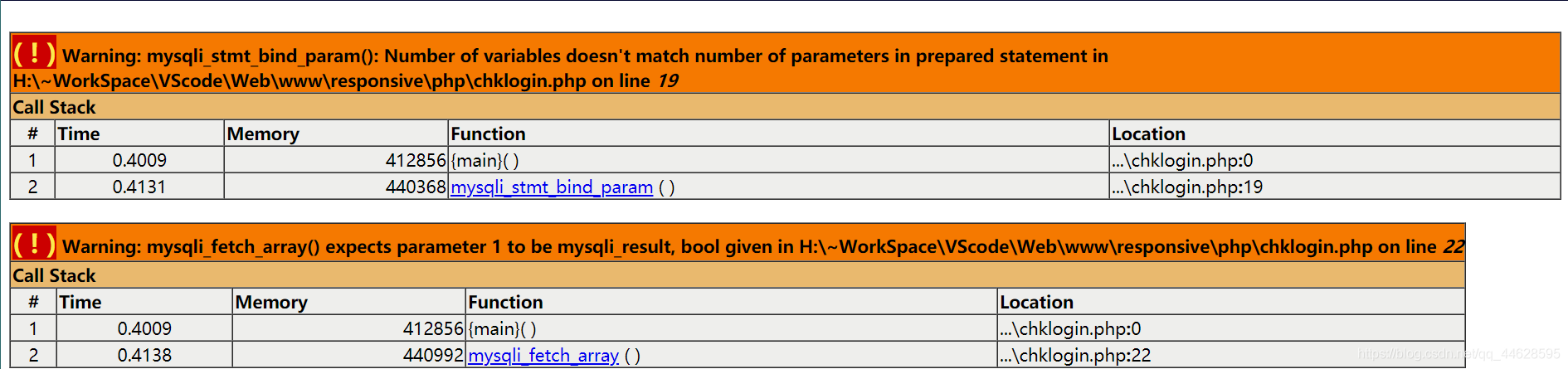 mysqli_stmt_bind_param(): Number of variables doesn't match number of parameters in prepare ...