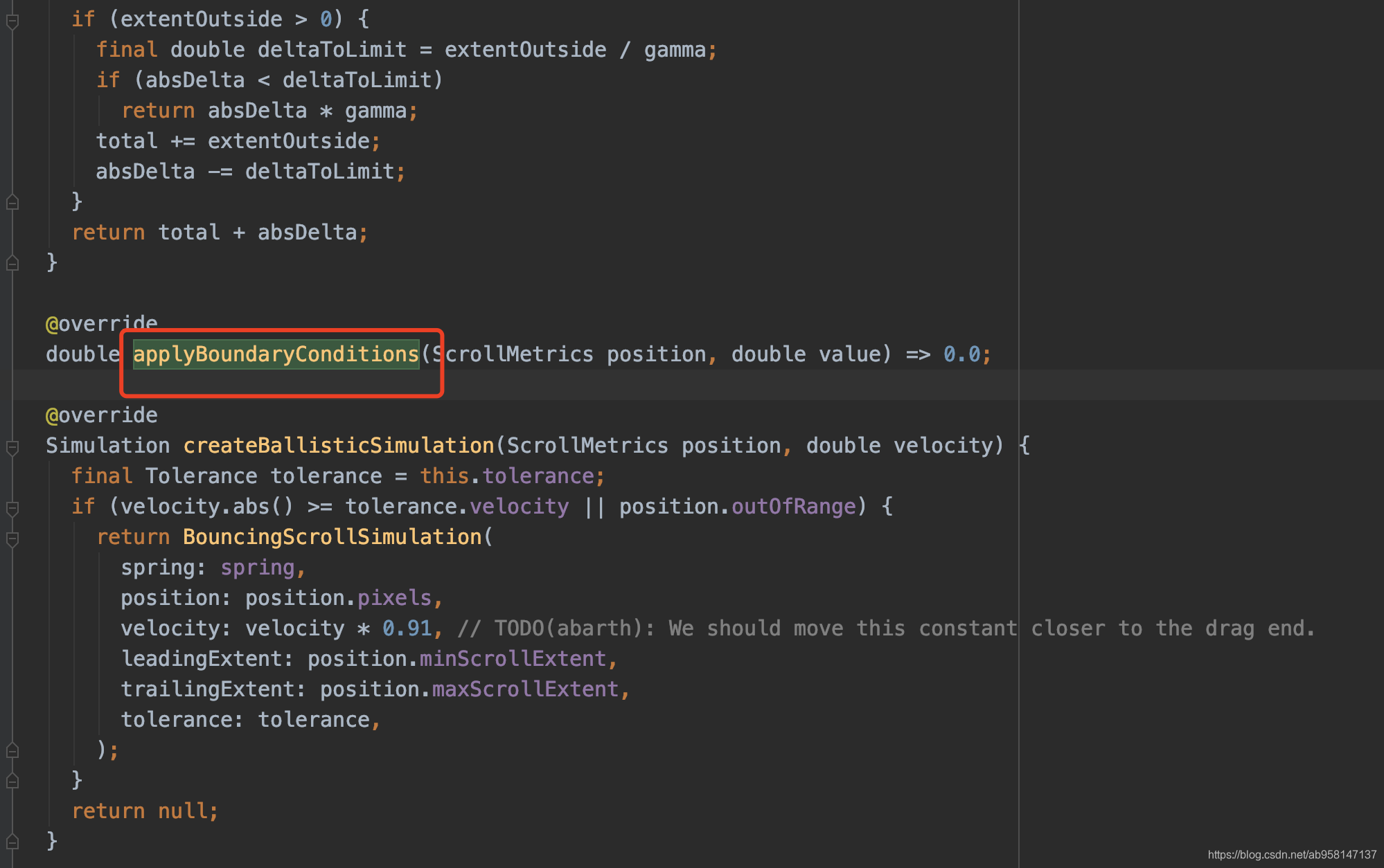 Flutter重写ScrollPhysics实现ExtendedTabBarView滑动到边缘的监听-CSDN博客