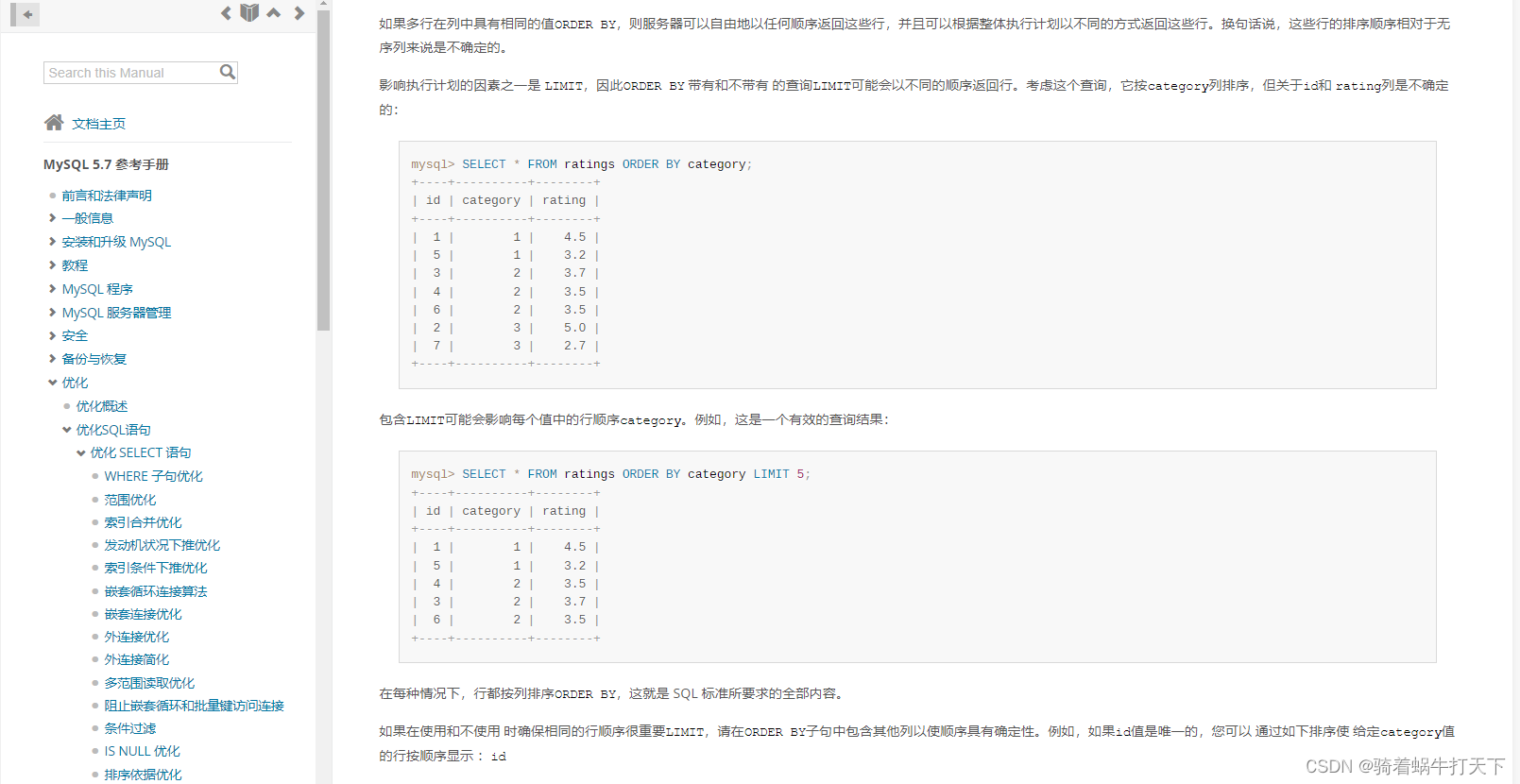 Mysql同时使用order By排序和limit分页数据重复问题limitorder By数据重复 Csdn博客 0066
