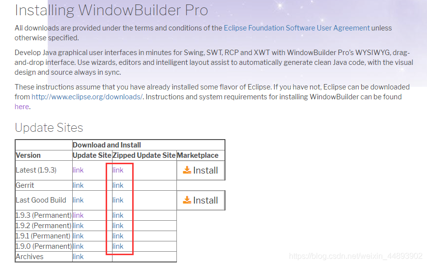 使用 Eclipse 可视化插件 Windowbuilder 进行java Gui开发（插件安装的两种方法）eclipse Gui可视化 3559