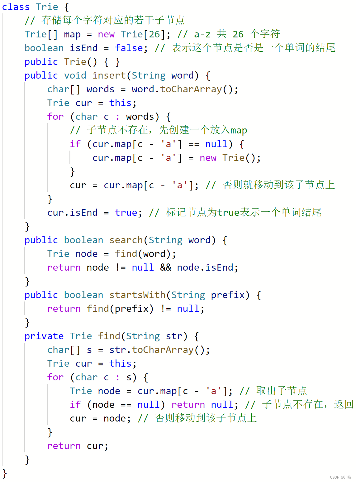 【leetcode刷题笔记】前缀树leetcode刷题笔记 Csdn专栏