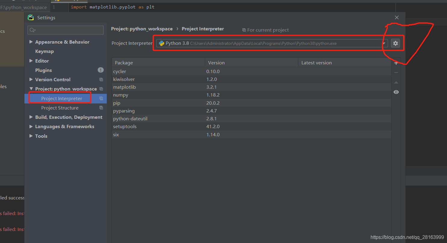 pychrame安装 matplotlib 问题排查解决_pycharm安装matplotlib库下载进度为零-CSDN博客