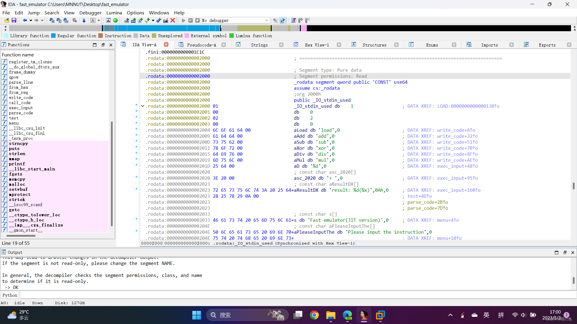 第四届铁人三项信息安全竞赛决赛pwn_python学校举办铁人三项比赛-CSDN博客
