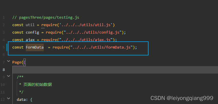 【微信小程序】怎样创建formdata对象，并通过 wx.request 发送file文件_微信小程序 formdata-CSDN博客