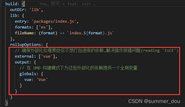 vite打包vue3组件库，使用组件时报错问题Cannot read properties of null (reading ‘isCE‘)_cannot read properties of ...