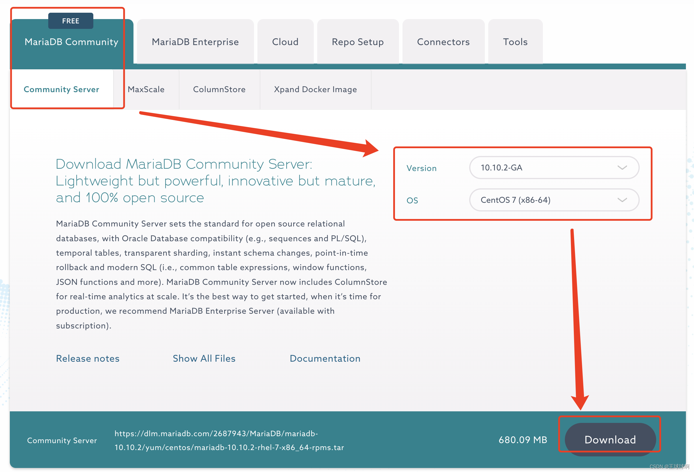 Centos79通过rpm离线安装mariadbmariadb数据库安装rpm Csdn博客