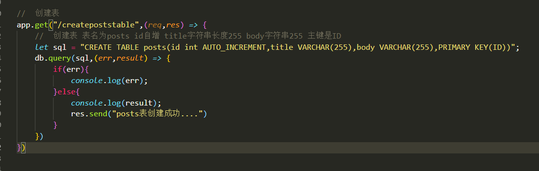 使用nodejs连接mysql数据库实现增删改查express Nodejs Mysql 数据库增删改查 Csdn博客