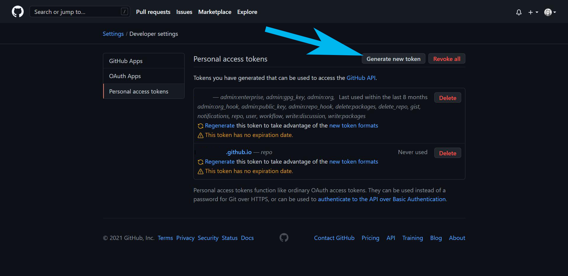 GitHub改为token验证后,如何提交代码?_new personal access token-CSDN博客