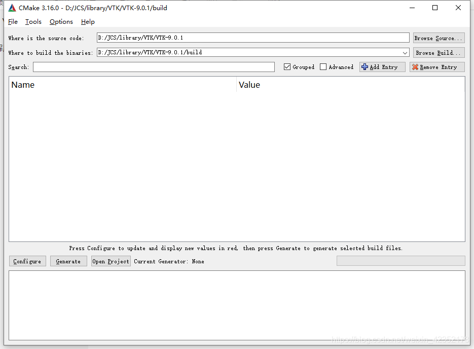 VTK 9.0.1安装并将VTK导入自建工程_you can now install kitware.vtk and start using ...