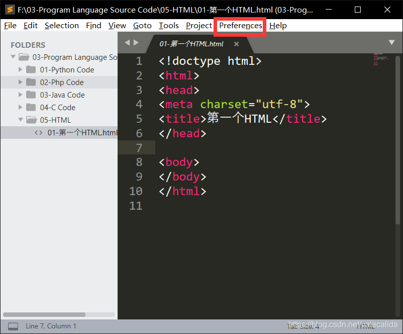 Sublime Text3搭建HTML环境_sublime html-CSDN博客