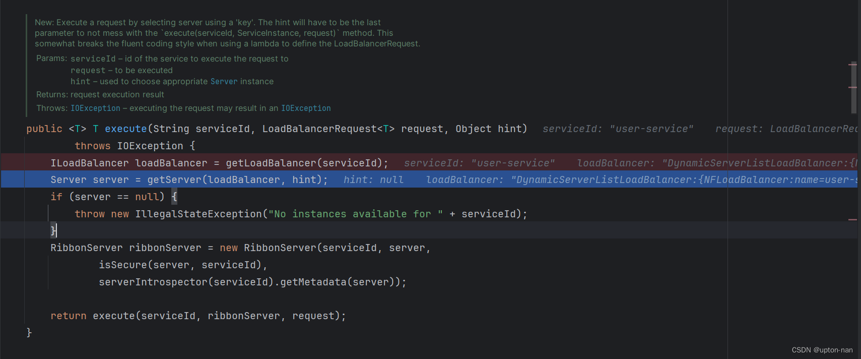Ribbon组件的负载均衡原理-CSDN博客