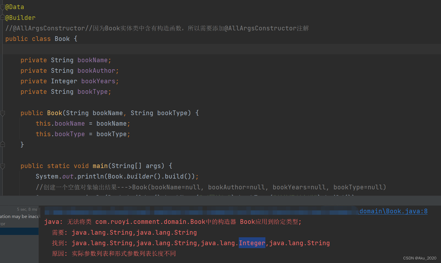 java8中使用lombok插件中的@Builder方法创建对象_java lambol build-CSDN博客